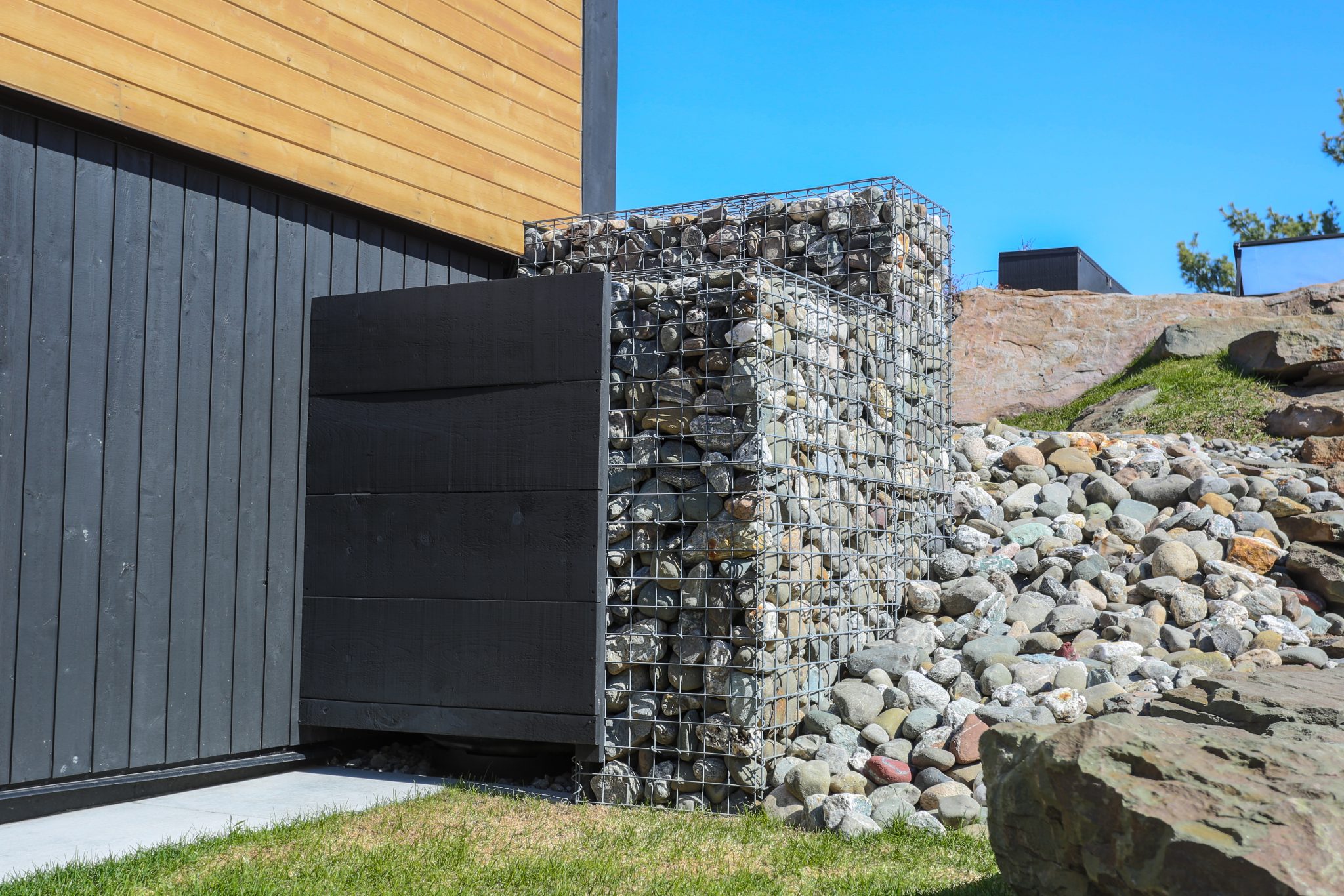 Pierre à Gabion de Rivière de Beauce-Lévis-Québec – Gabion Express Inc.
